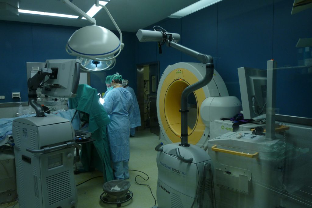 TAC intraoperatorio - Neurocirugía Barcelona